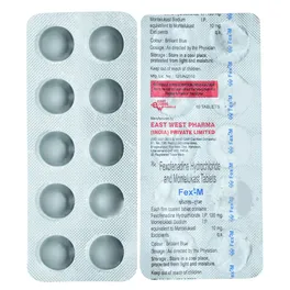 Fex-M Tablet | Uses, Side Effects, Price | Apollo Pharmacy