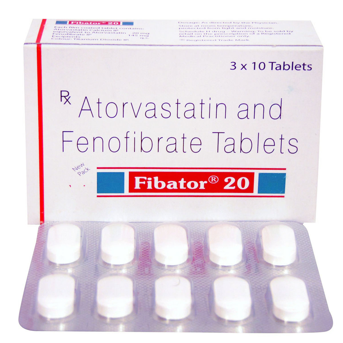 Fibator 20 Tablet | Uses, Side Effects, Price | Apollo Pharmacy