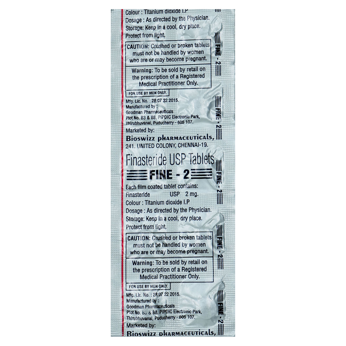 Fine 2 Tablet | Uses, Side Effects, Price | Apollo Pharmacy