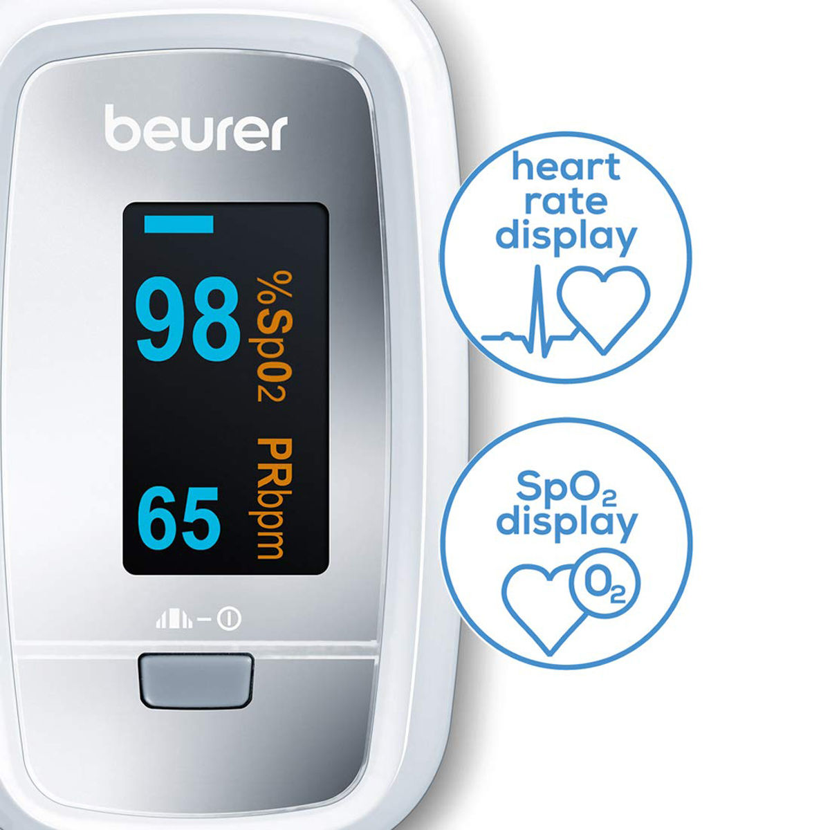 Beurer PO 30 Pulse Oximeter, 1 Count Price, Uses, Side Effects ...