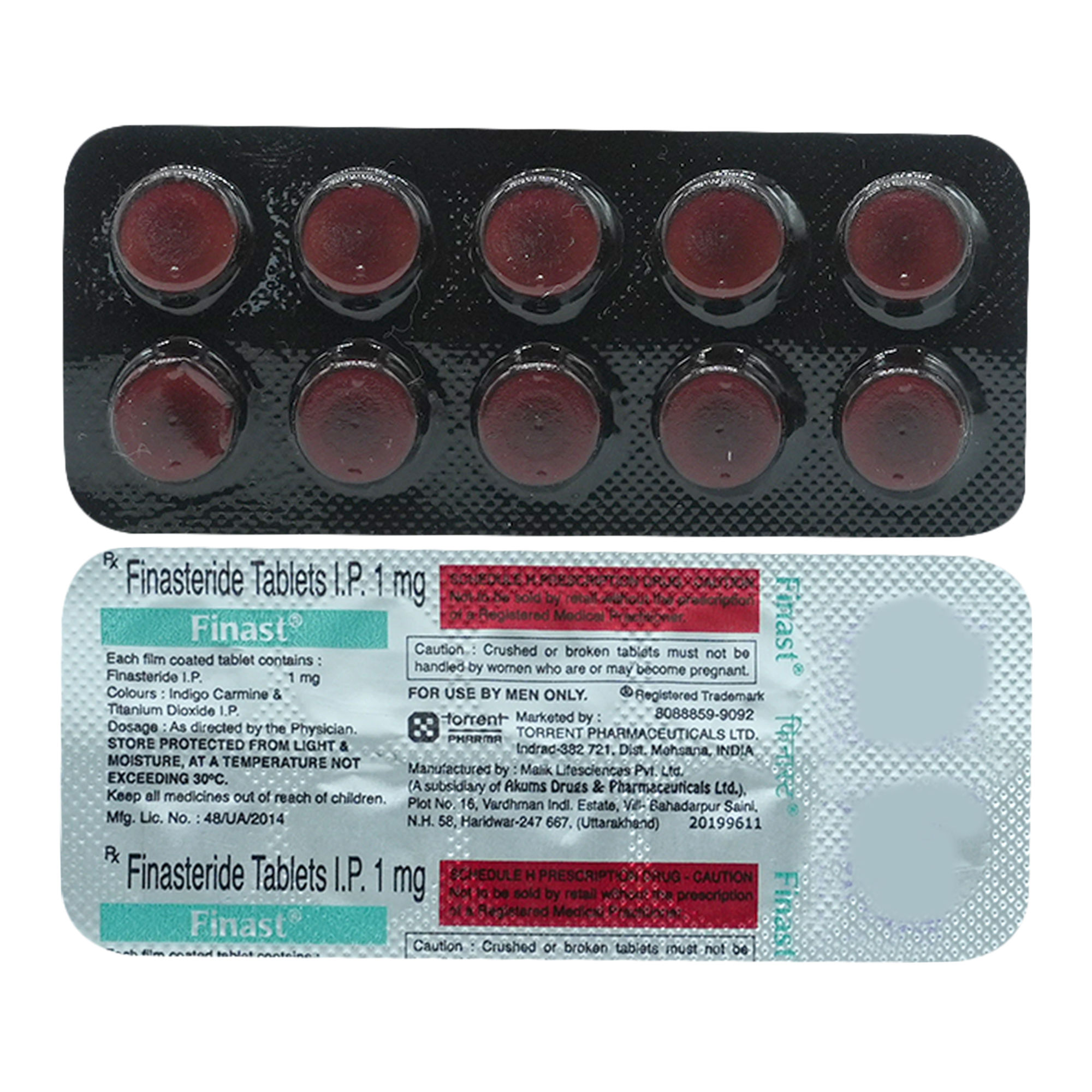 Finast 1 mg Tablet | Uses, Side Effects, Price | Apollo Pharmacy