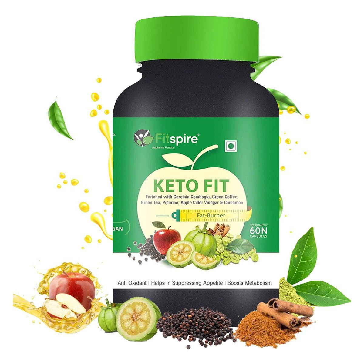 Fitspire Keto Fit, 60 Capsules Price, Uses, Side Effects, Composition ...