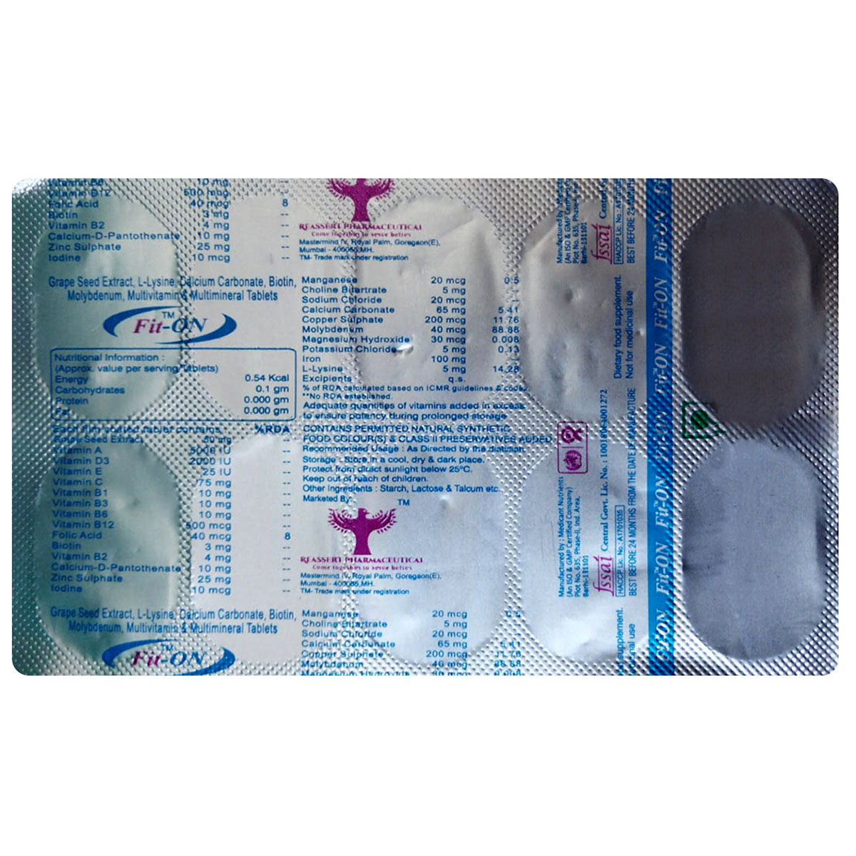 Fit-On Tablet | Uses, Side Effects, Price | Apollo Pharmacy