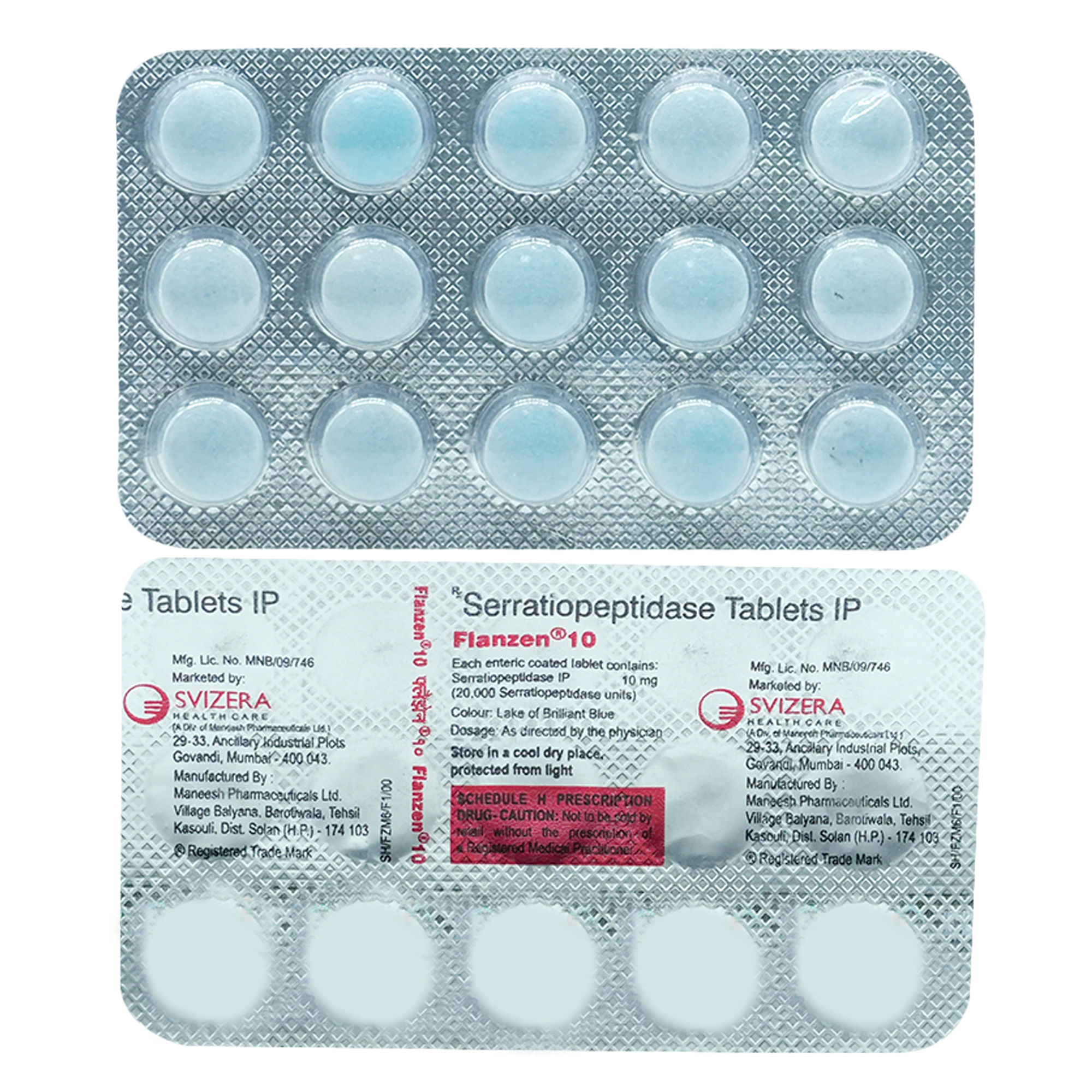 Flanzen 10 mg Tablet | Uses, Side Effects, Price | Apollo Pharmacy