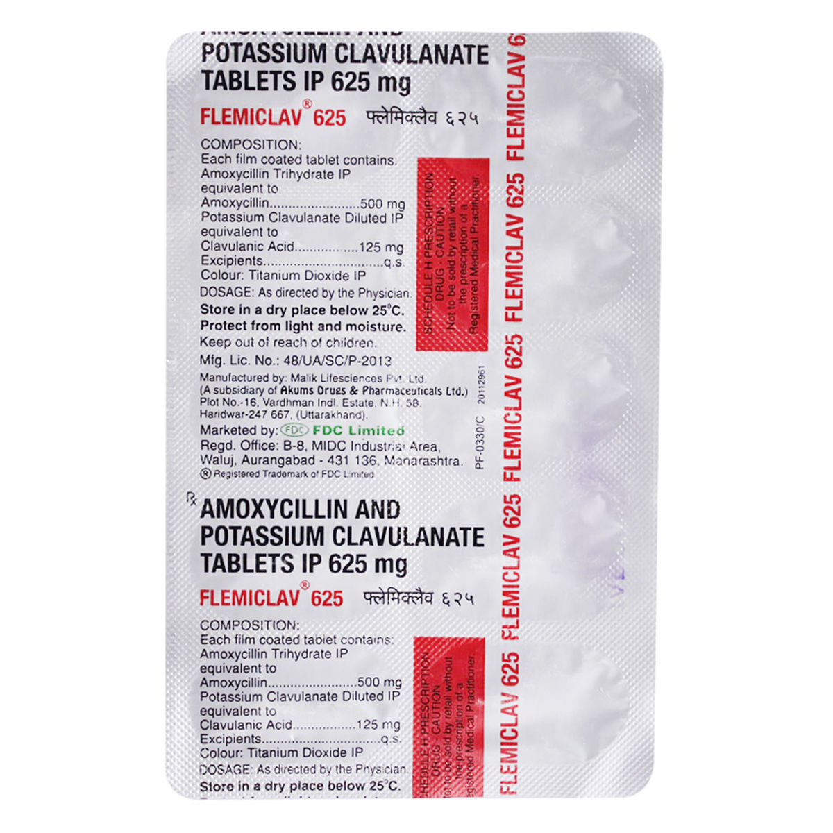 Flemiclav 625 mg Tablet | Uses, Side Effects, Price | Apollo Pharmacy