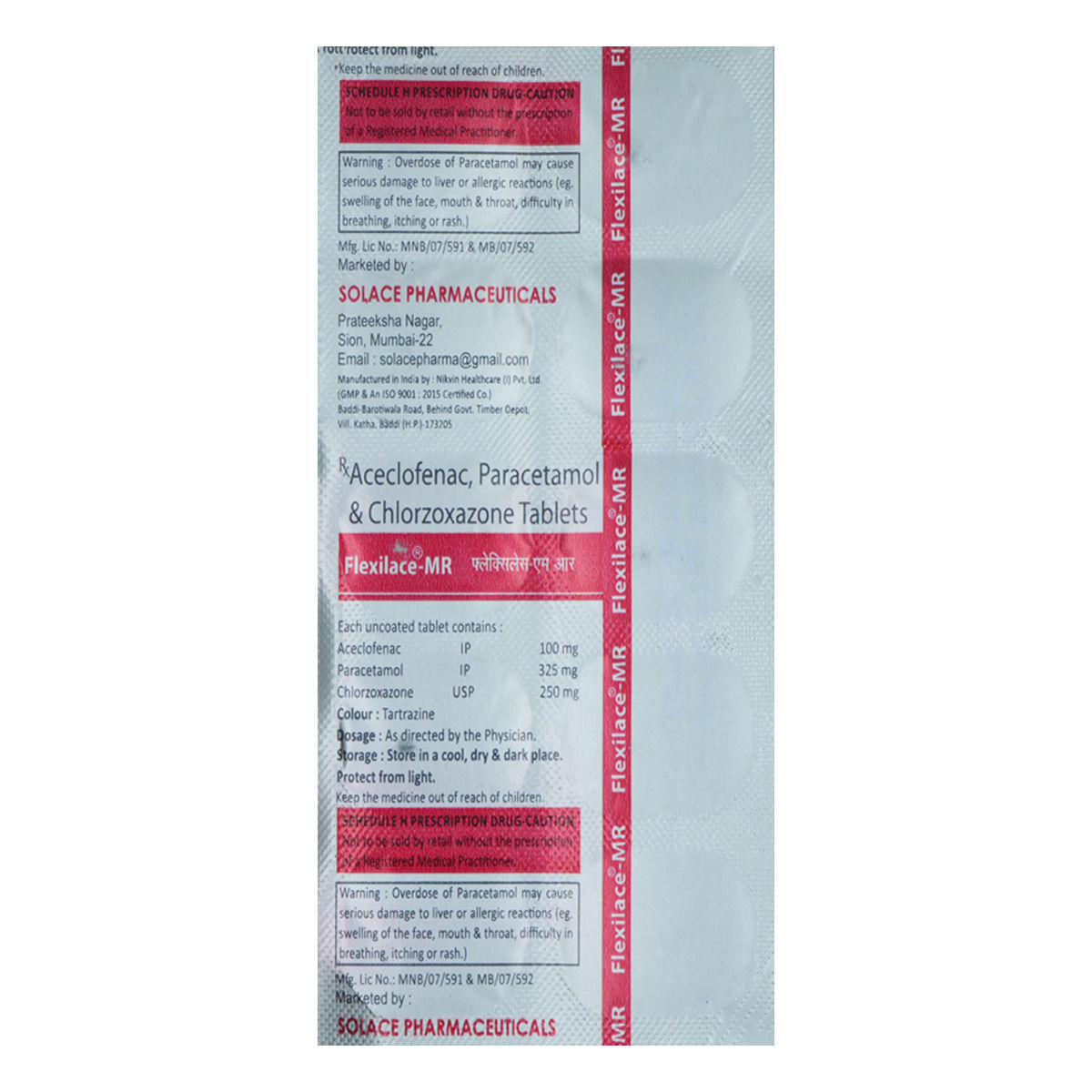 Flexilace-MR Tablet | Uses, Side Effects, Price | Apollo Pharmacy