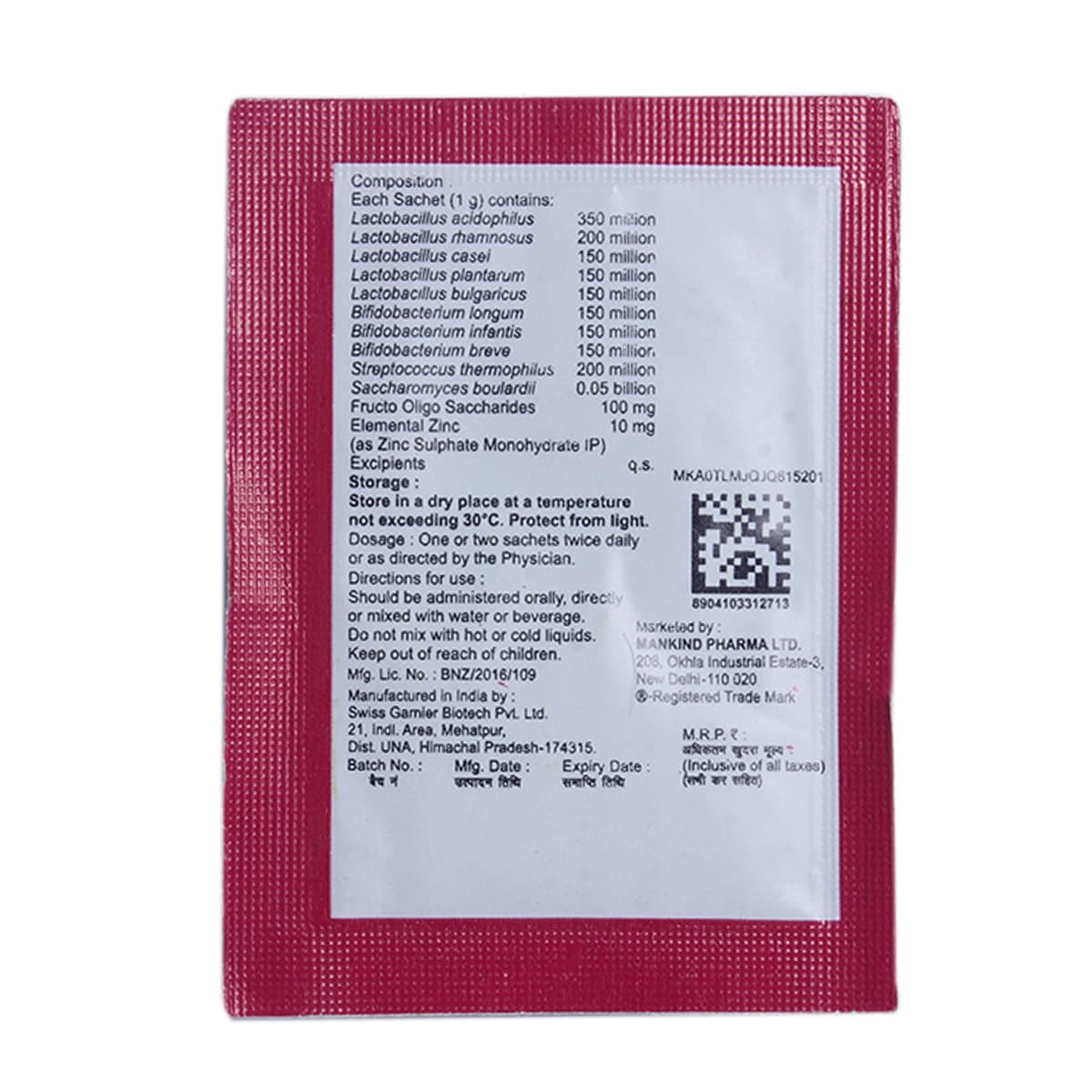 Flora -ZN Orange Sachet 1 gm Price, Uses, Side Effects, Composition ...