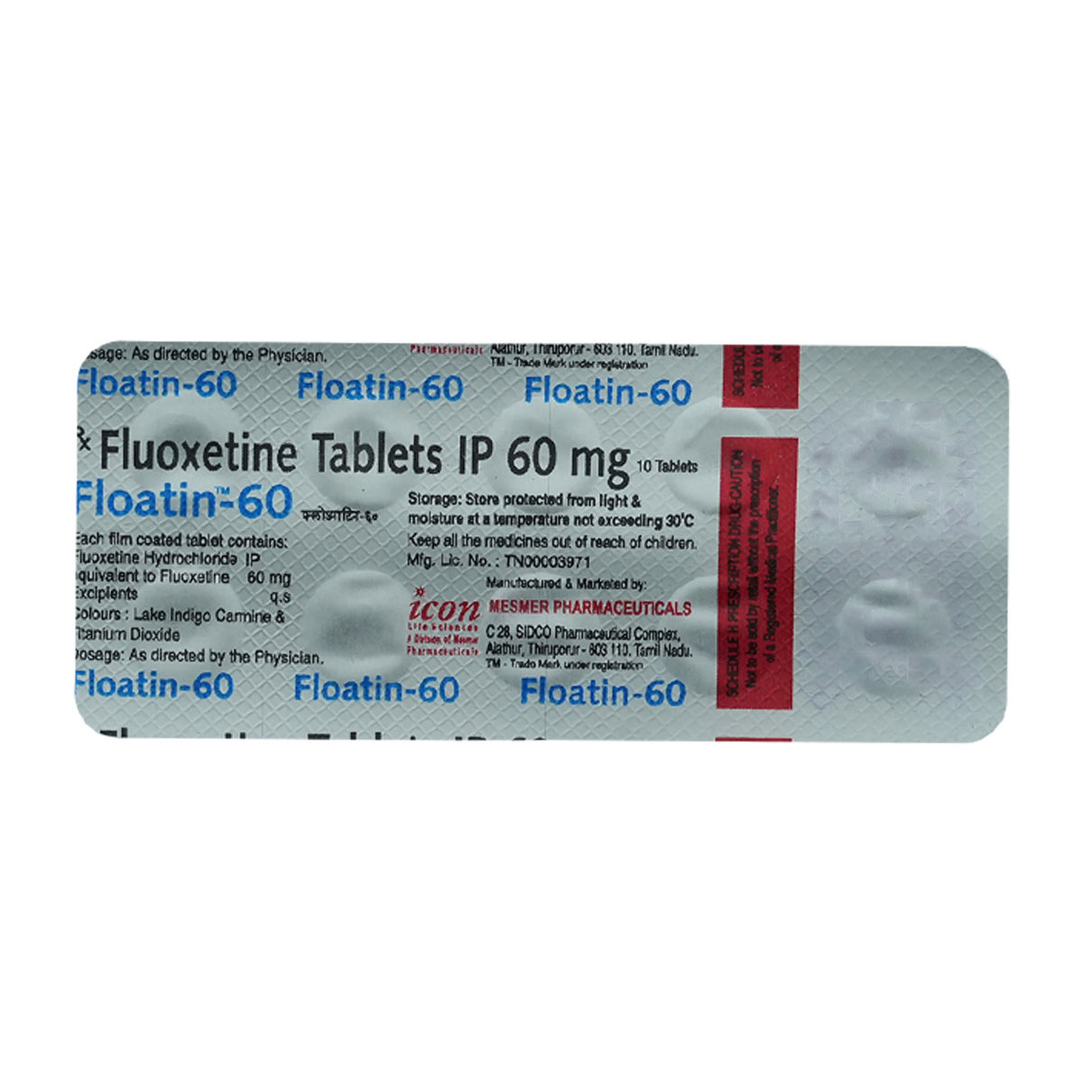 Floatin-60 Tablet | Uses, Side Effects, Price | Apollo Pharmacy