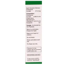 Flutiflo FT Nasal Spray 6 gm | Uses, Side Effects, Price | Apollo Pharmacy