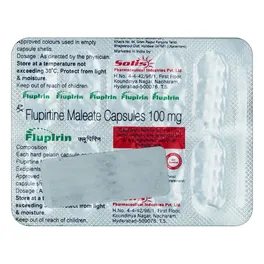 Flupirin 100 Capsule | Uses, Side Effects, Price | Apollo Pharmacy
