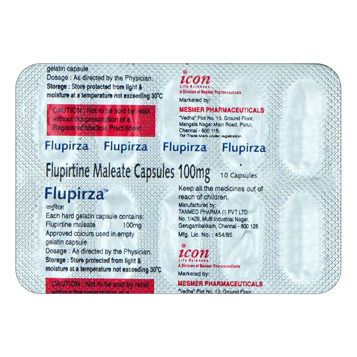 Flupirza Capsule | Uses, Side Effects, Price | Apollo Pharmacy
