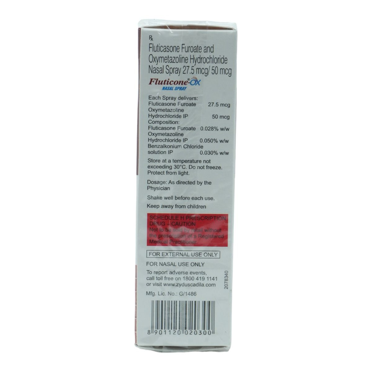 Fluticone-OX Nasal Spray 7 gm | Uses, Side Effects, Price | Apollo Pharmacy