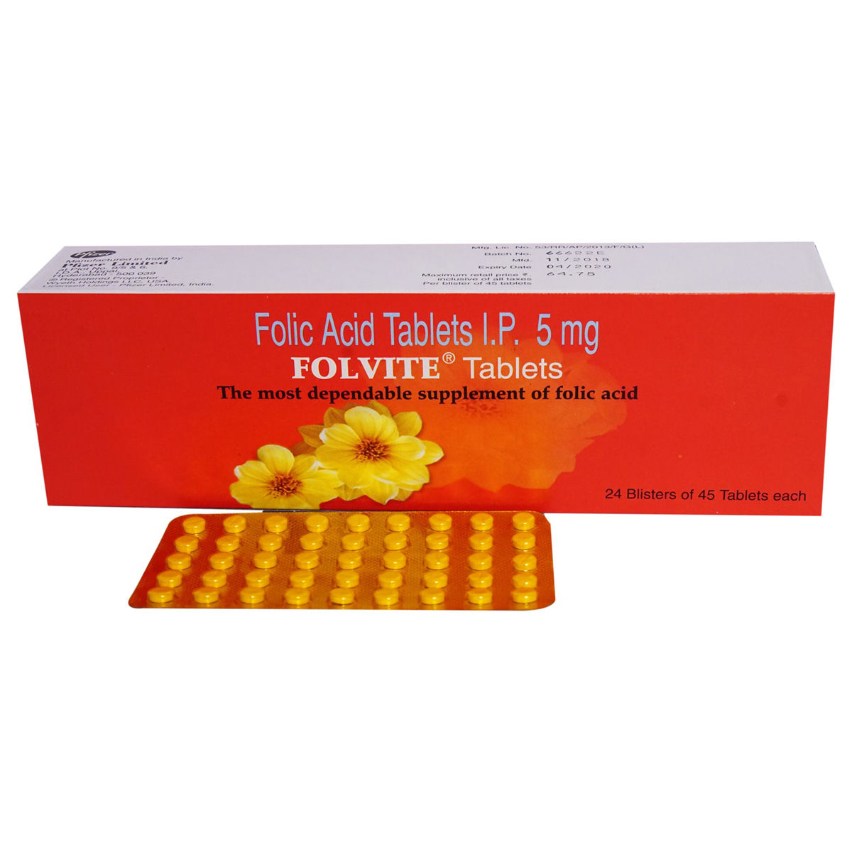 Folvite Tablet | Uses, Side Effects, Price | Apollo Pharmacy