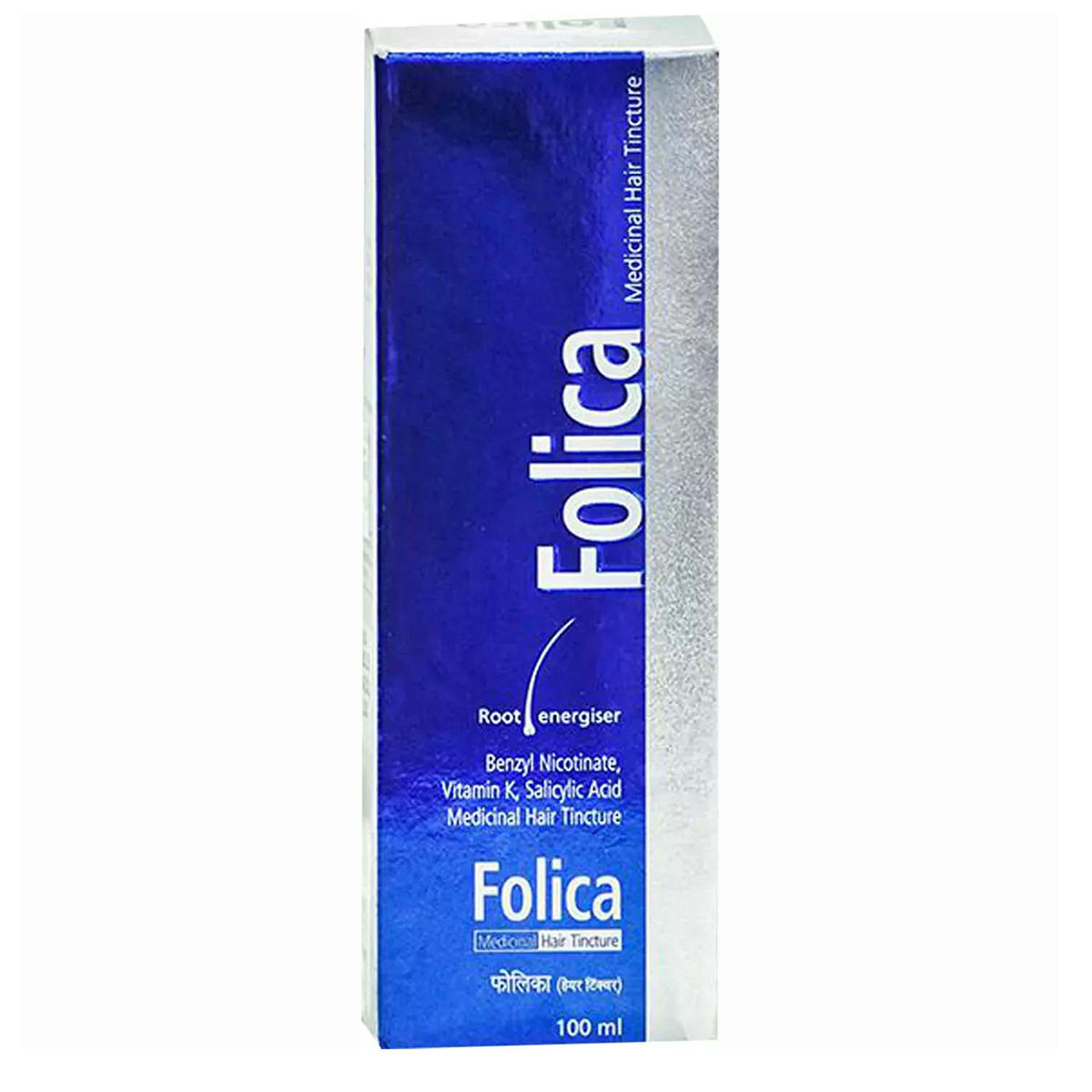 Folica Medicinal Hair Tincture, 100 ml Price, Uses, Side Effects ...
