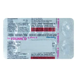 Folinal D Capsule | Uses, Side Effects, Price | Apollo Pharmacy