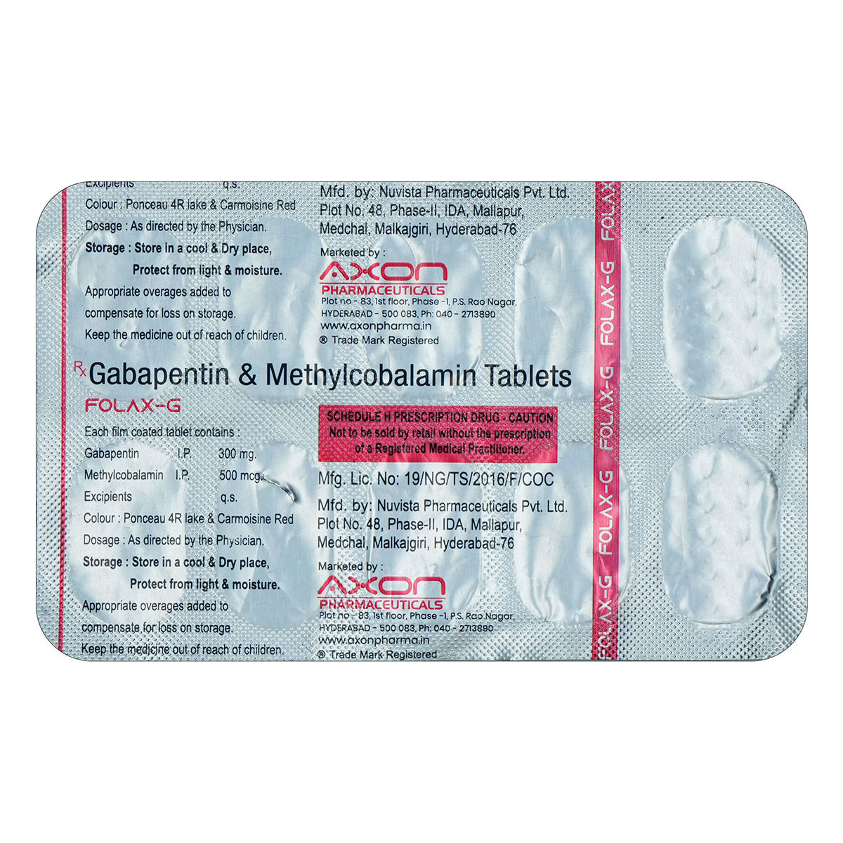 Folax-G Tab | Uses, Side Effects, Price | Apollo Pharmacy