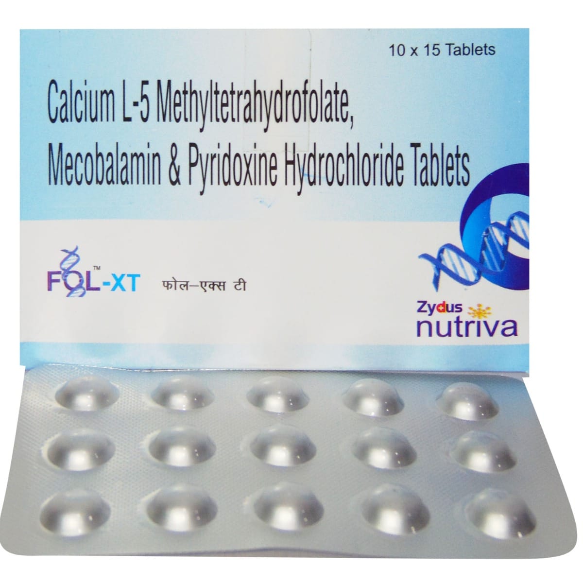 Fol-XT Tablet 15's Price, Uses, Side Effects, Composition - Apollo Pharmacy