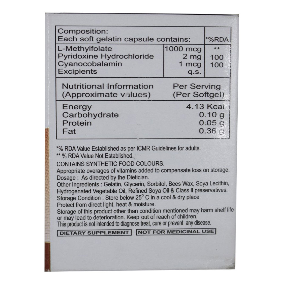 Folvista Softgel Capsule | Uses, Side Effects, Price | Apollo Pharmacy