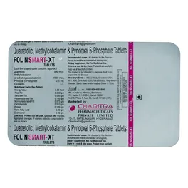 Fol N Smart XT Tablet | Uses, Side Effects, Price | Apollo Pharmacy