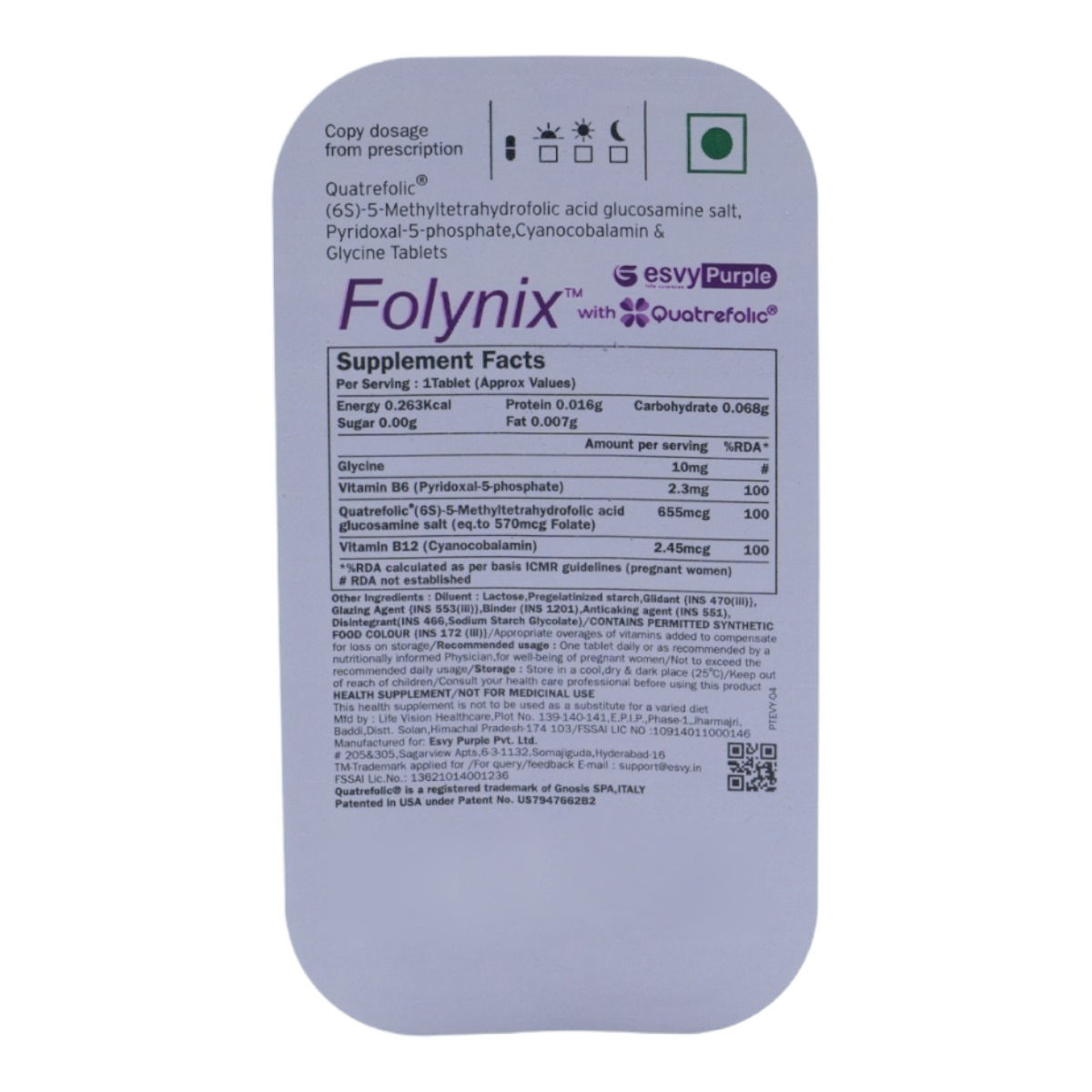 Folynix Tablet | Uses, Side Effects, Price | Apollo Pharmacy