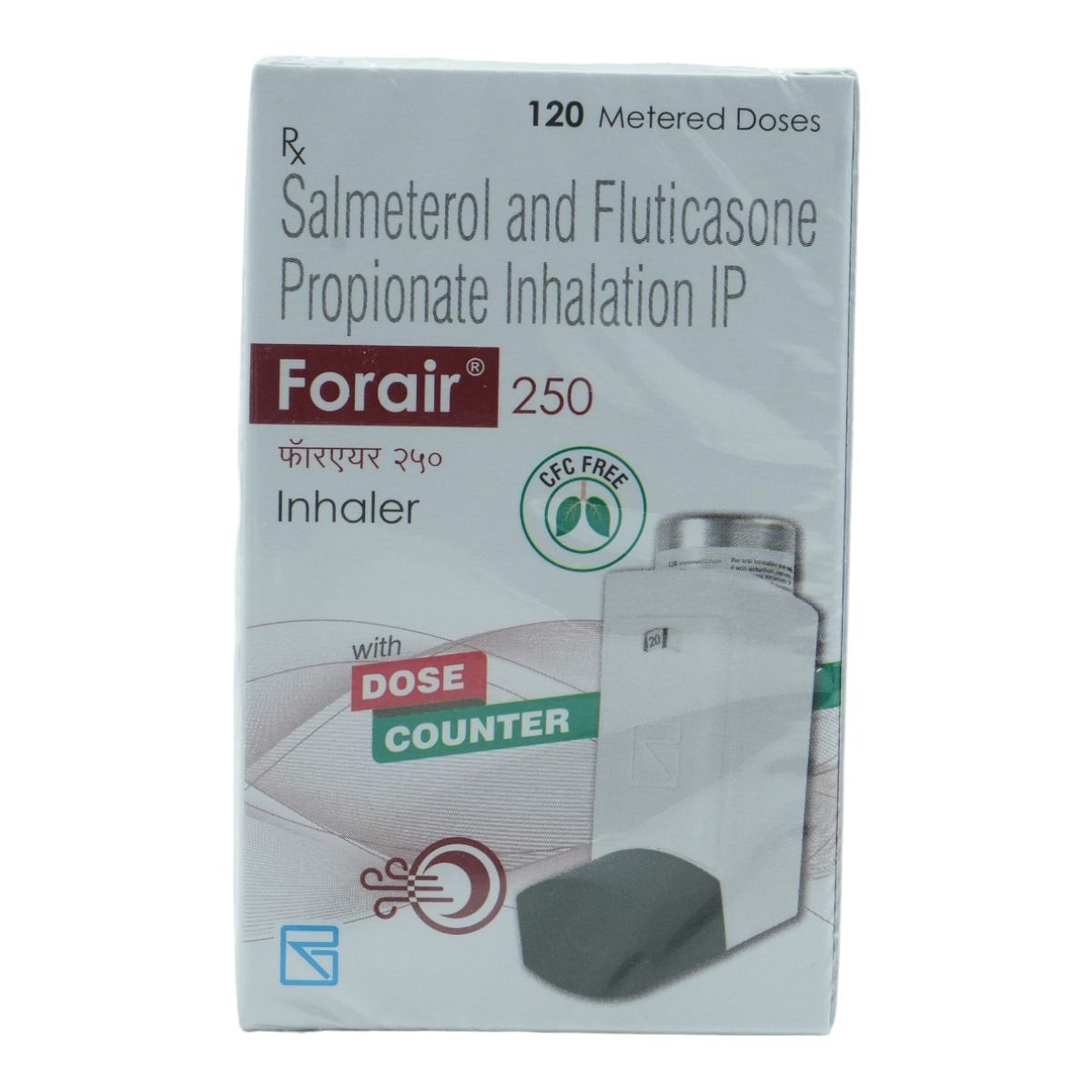 Forair 250 Inhaler 120 mdi | Uses, Side Effects, Price | Apollo Pharmacy