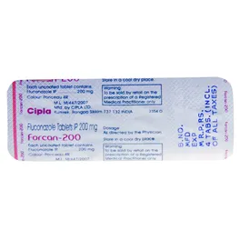 Forcan-200 Tablet | Uses, Side Effects, Price | Apollo Pharmacy