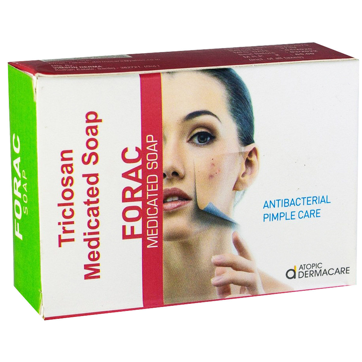 Buy Forac Medicated Soap 75 gm | 19 Minutes Delivery | Apollo Pharmacy