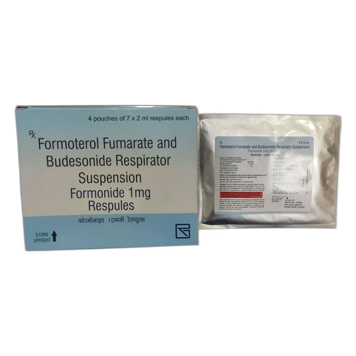 Formonide 0.5 mg Respules 2 ml | Uses, Side Effects, Price | Apollo ...