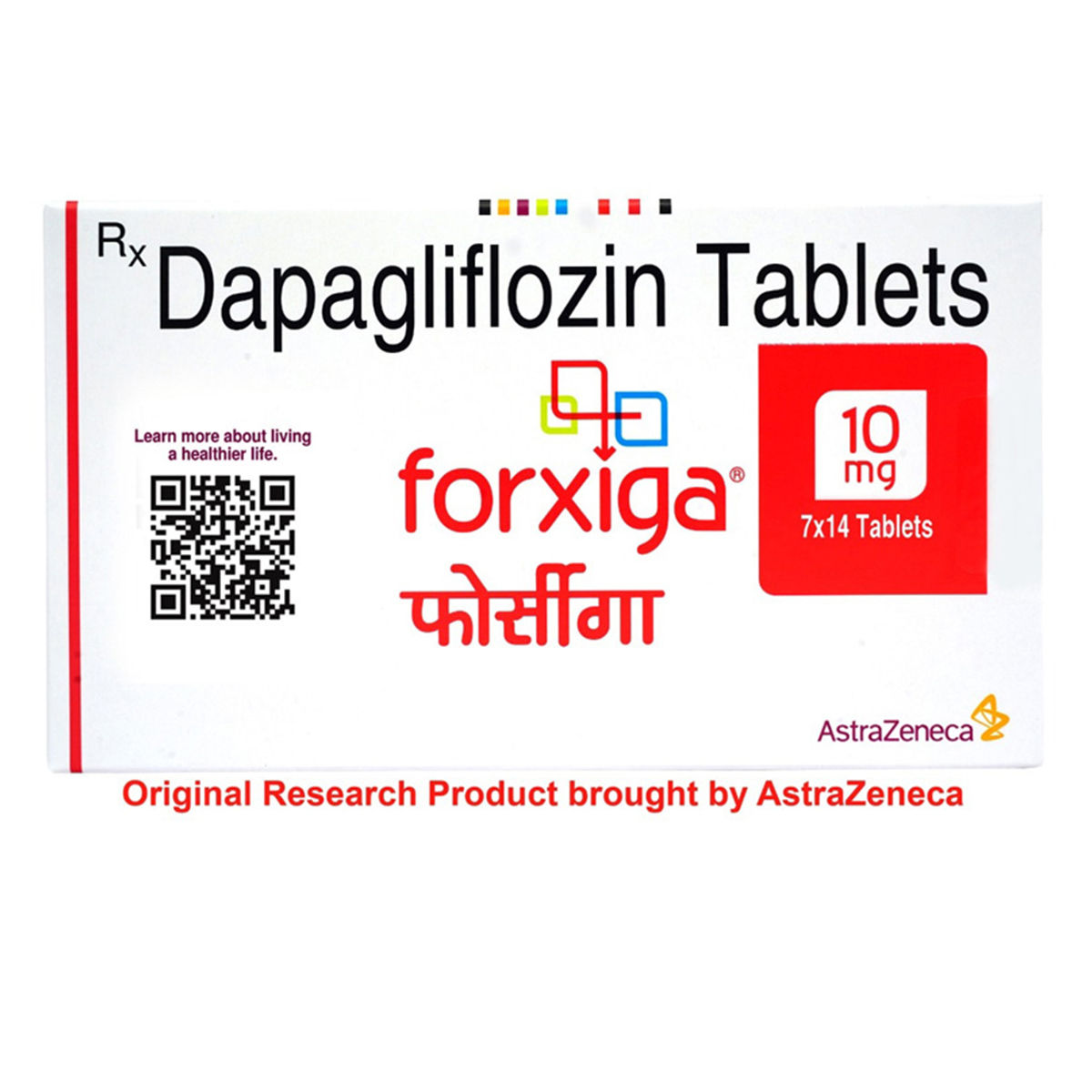 Forxiga 10 mg Tablet | Uses, Side Effects, Price | Apollo Pharmacy