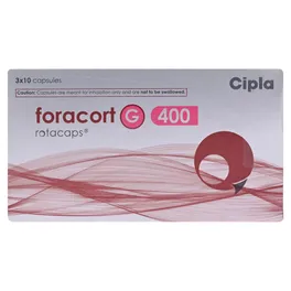 Foracort G 400 Rotacaps | Uses, Side Effects, Price | Apollo Pharmacy
