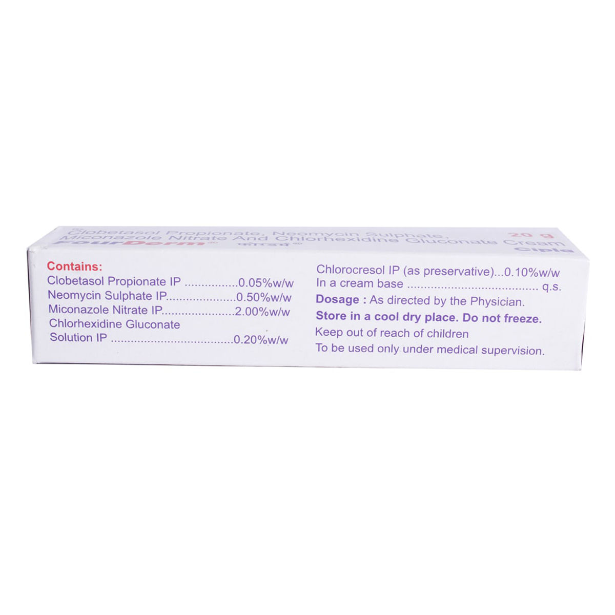 Fourderm Cream 20 gm Price, Uses, Side Effects, Composition - Apollo ...