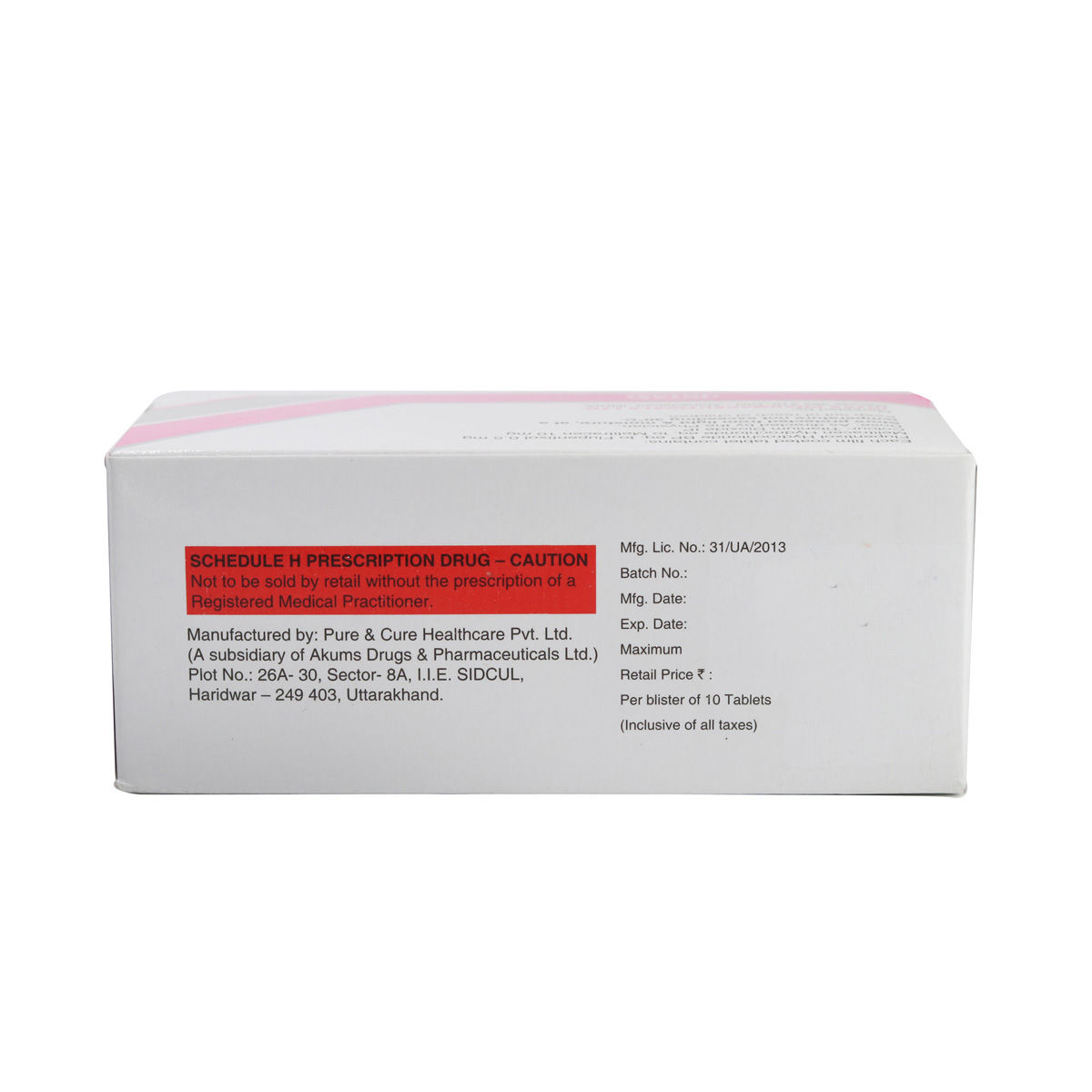 Franxit 0.5mg Tablet 10's Price, Uses, Side Effects, Composition ...