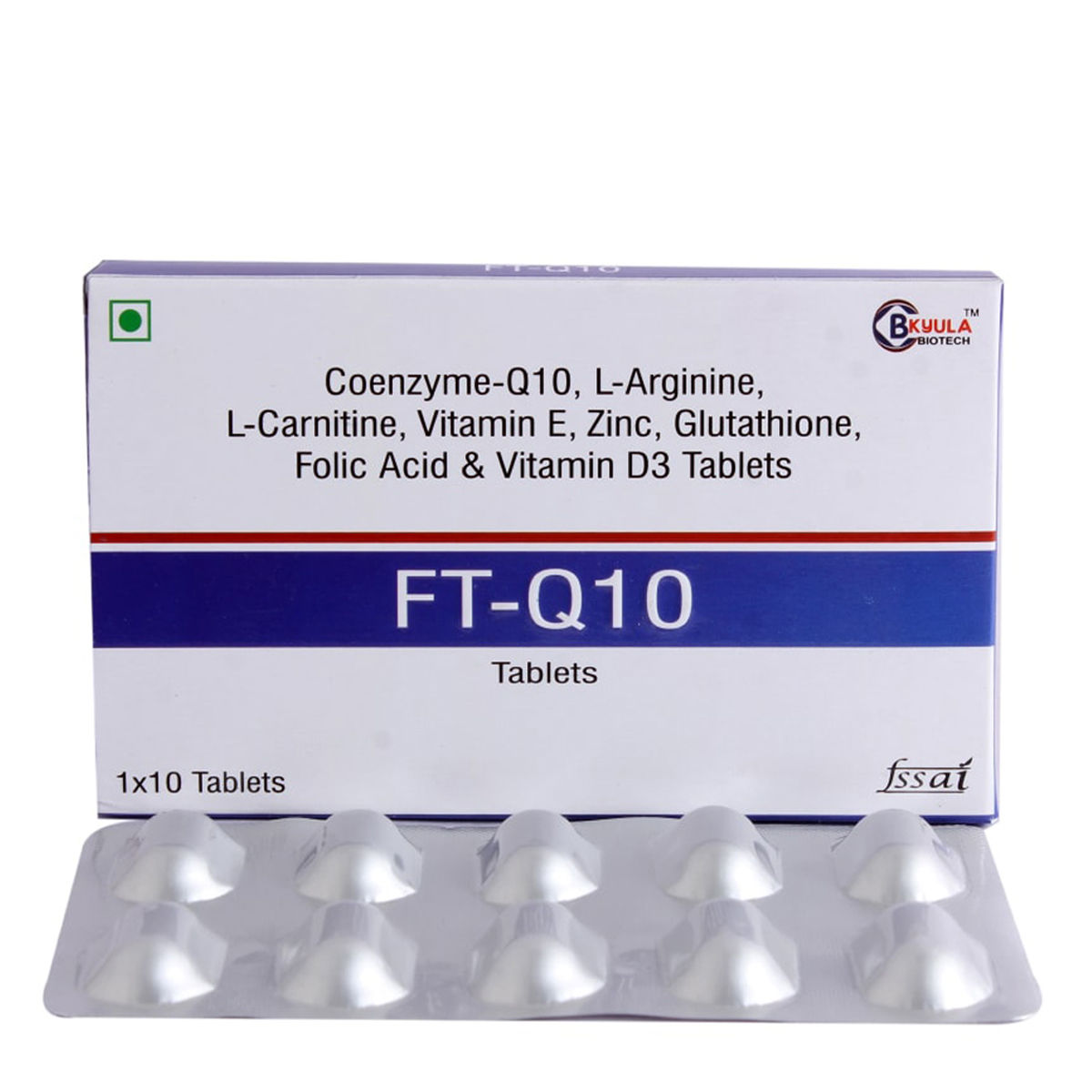 FT-Q10 Tablet 10's Price, Uses, Side Effects, Composition - Apollo Pharmacy