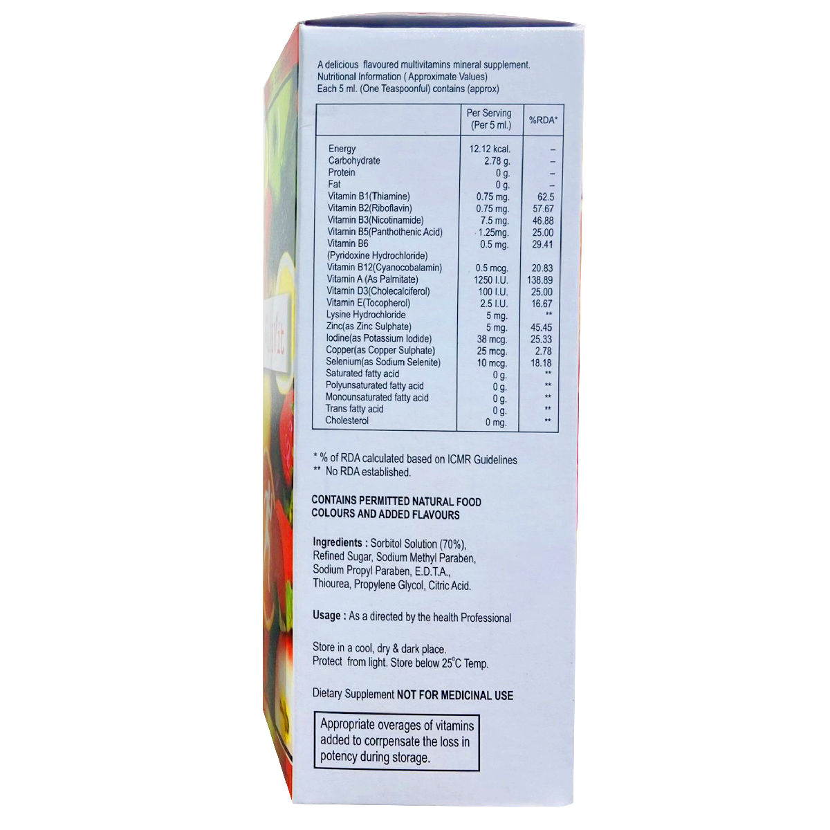 Fullvit Syrup 200 ml Price, Uses, Side Effects, Composition - Apollo ...