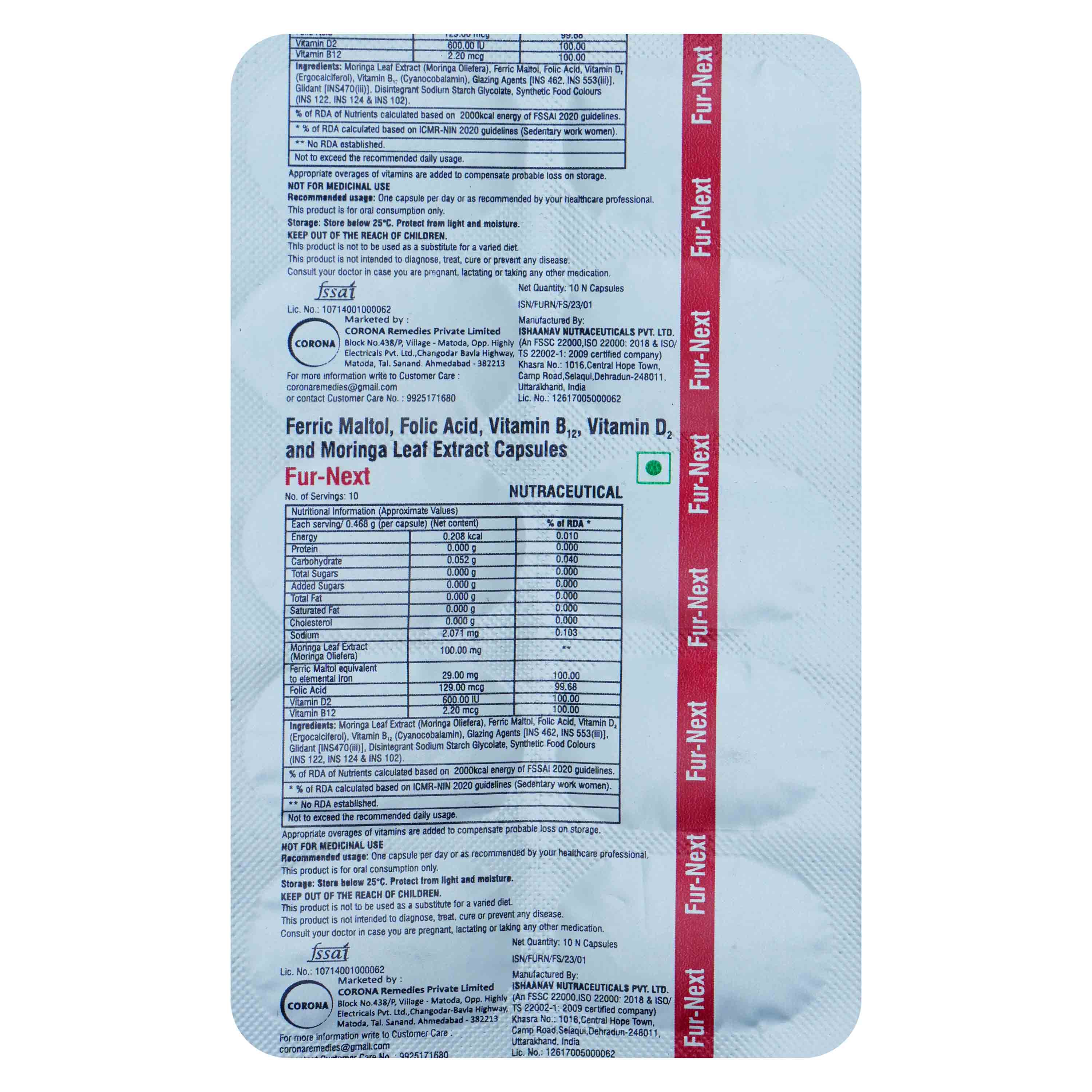 Fur-Next Capsule | Uses, Side Effects, Price | Apollo Pharmacy