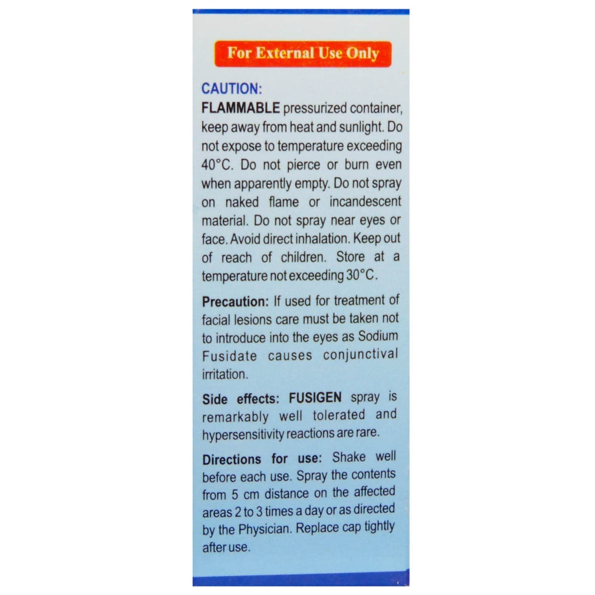 Fusigen Spray | Uses, Side Effects, Price | Apollo Pharmacy