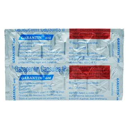 Gabantin 400 Capsule | Uses, Side Effects, Price | Apollo Pharmacy