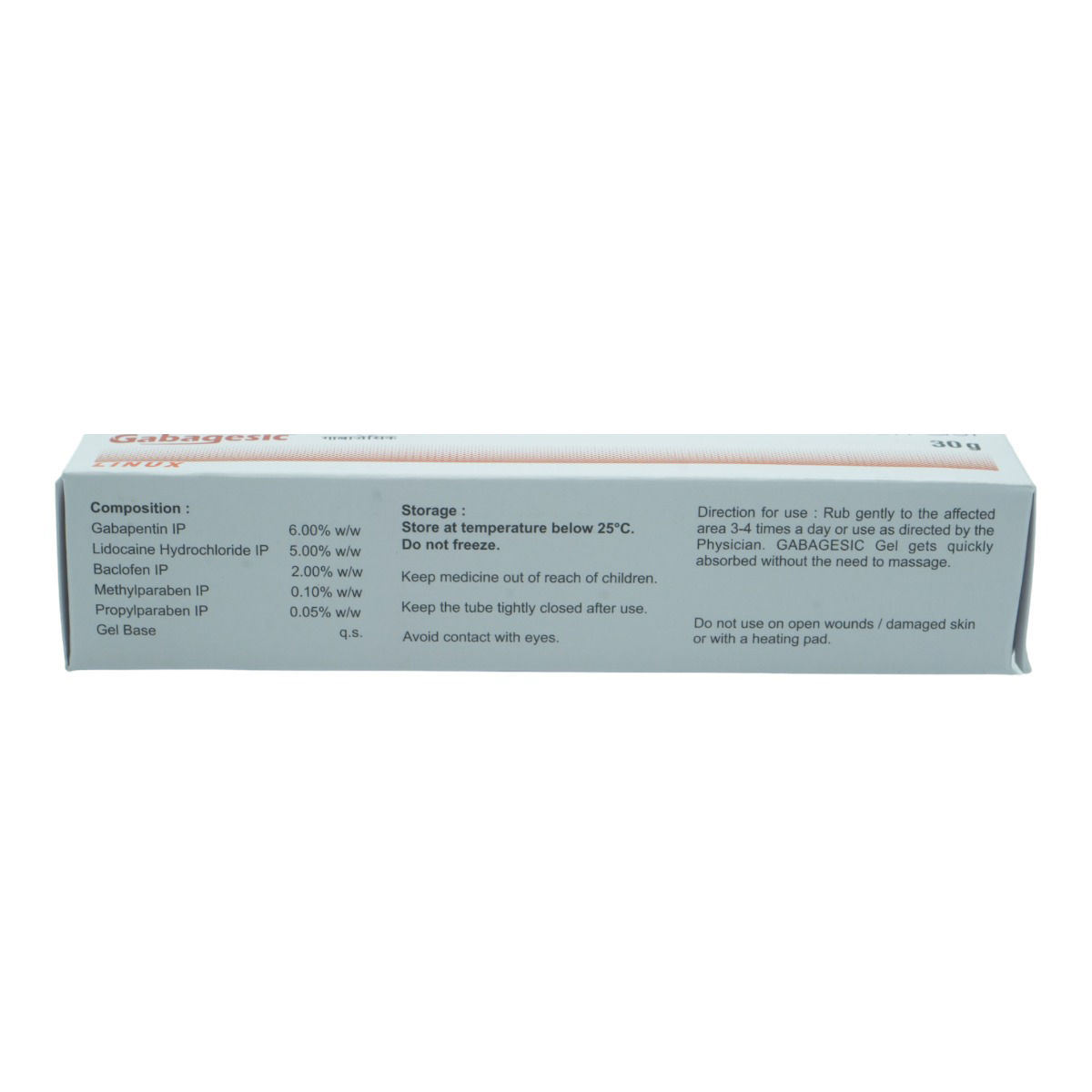 Buy Gabagesic Gel | 19 Minutes Delivery | Apollo Pharmacy