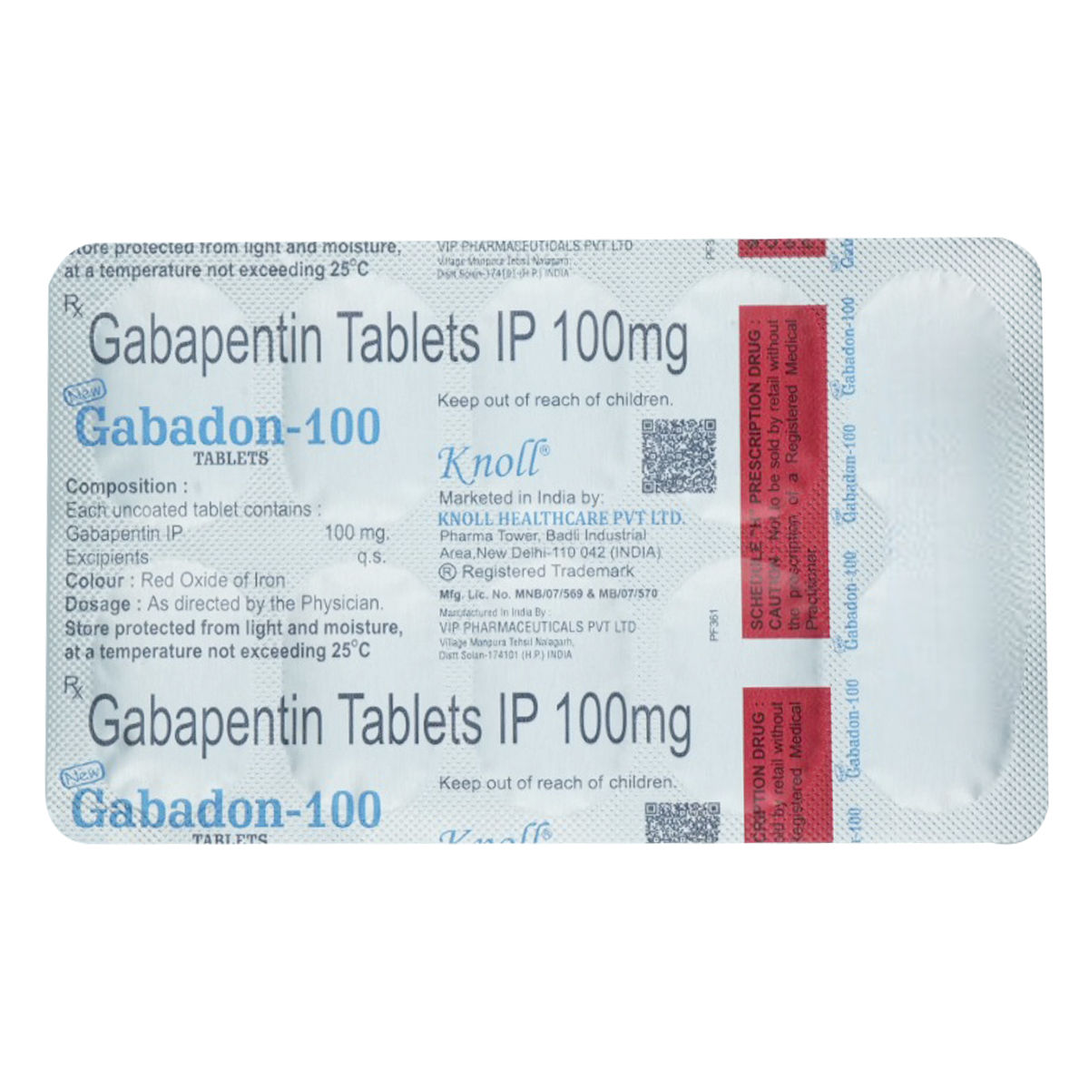 Gabadon-100 Tablet 10's Price, Uses, Side Effects, Composition - Apollo ...
