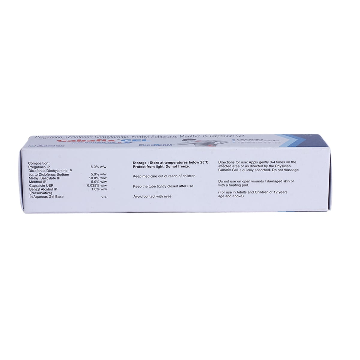 Gabafix Gel | Uses, Side Effects, Price | Apollo Pharmacy