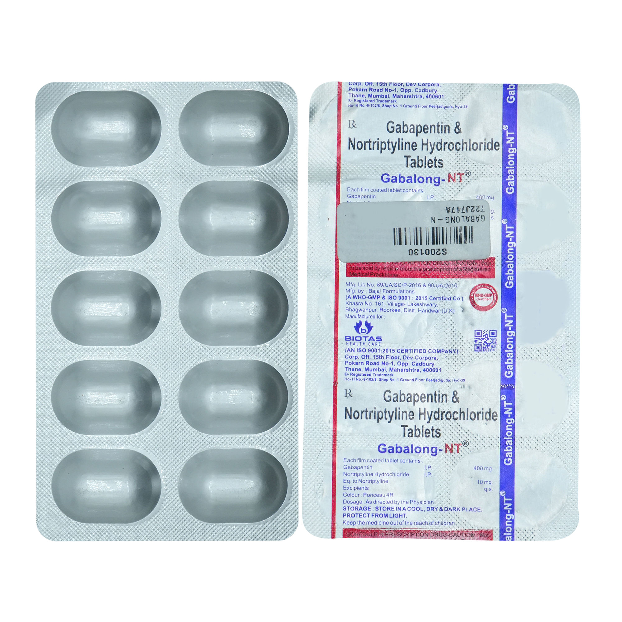 Gabalong-NT Tablet | Uses, Side Effects, Price | Apollo Pharmacy