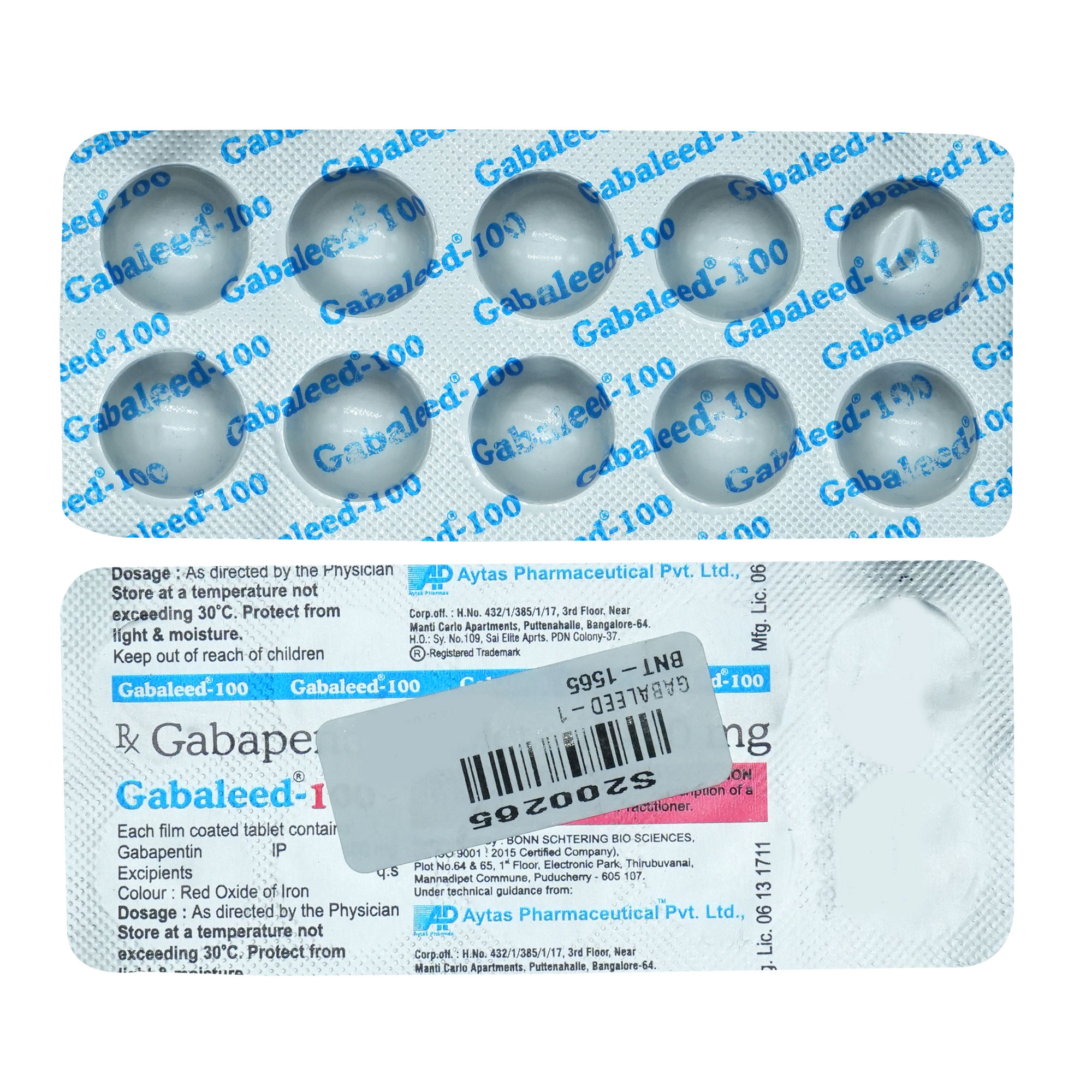Gabaleed-100 Tablet | Uses, Side Effects, Price | Apollo Pharmacy