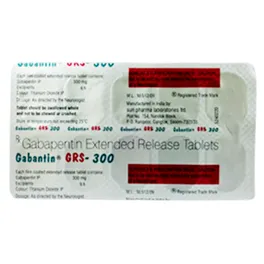 Gabantin GRS-300 Tablet | Uses, Side Effects, Price | Apollo Pharmacy