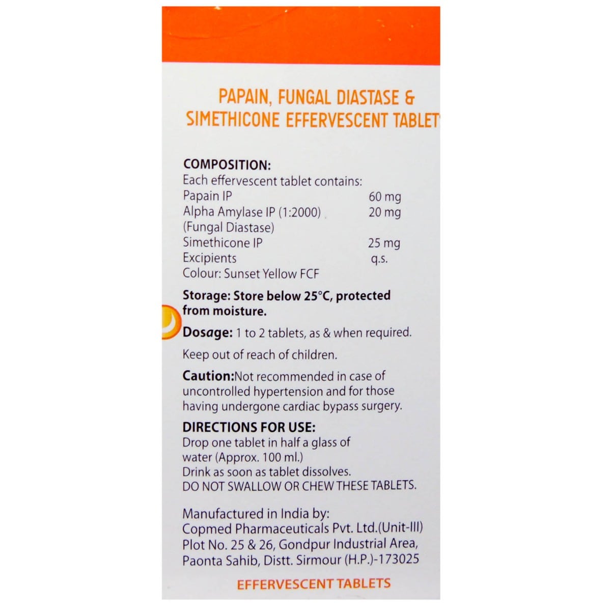 Gas O Fast Plus Tablet 2's Price, Uses, Side Effects, Composition ...