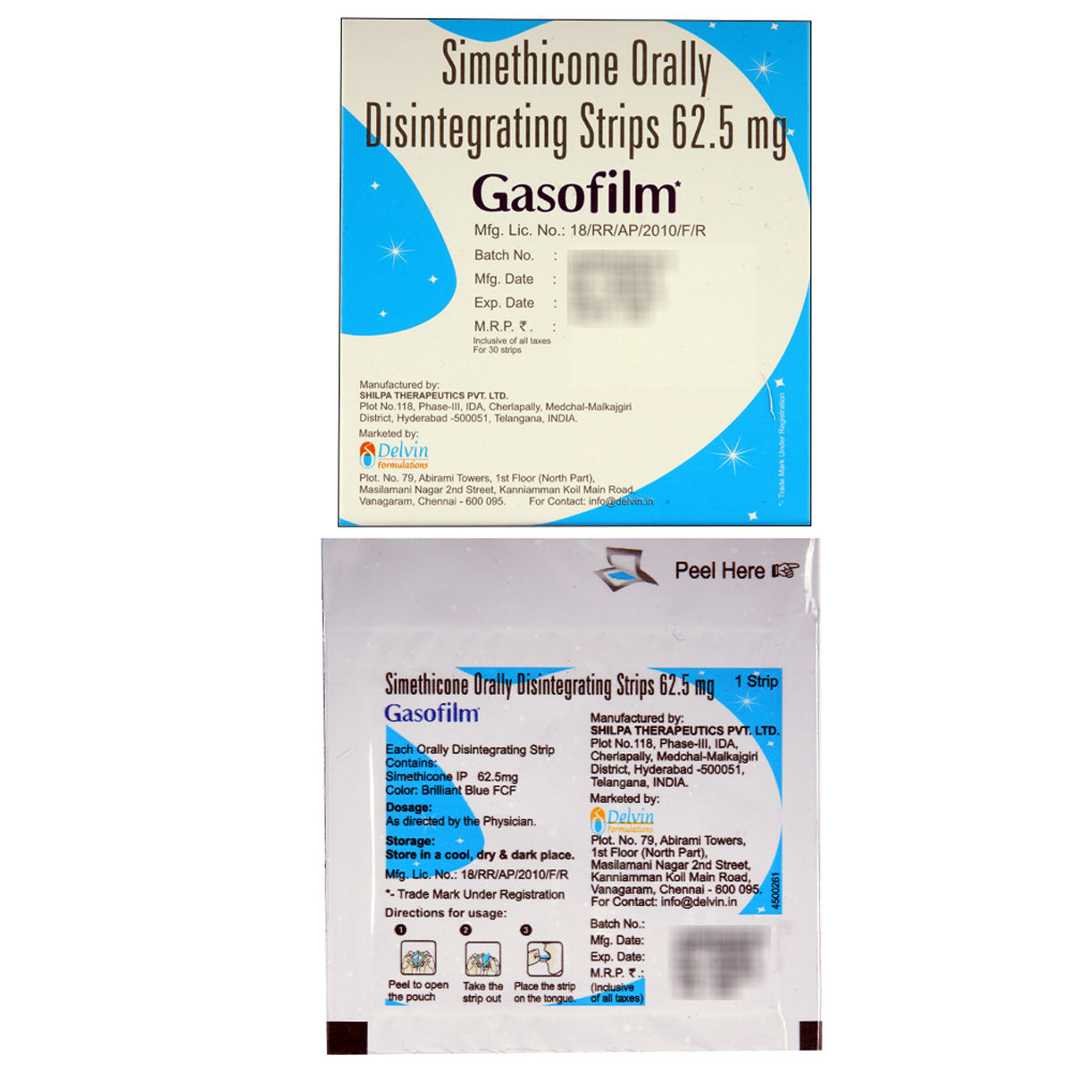 Gasofilm Oral Disintegrating Strip 30's Price, Uses, Side Effects ...
