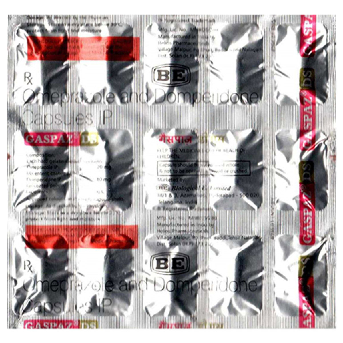 Gaspaz DS Capsule | Uses, Side Effects, Price | Apollo Pharmacy