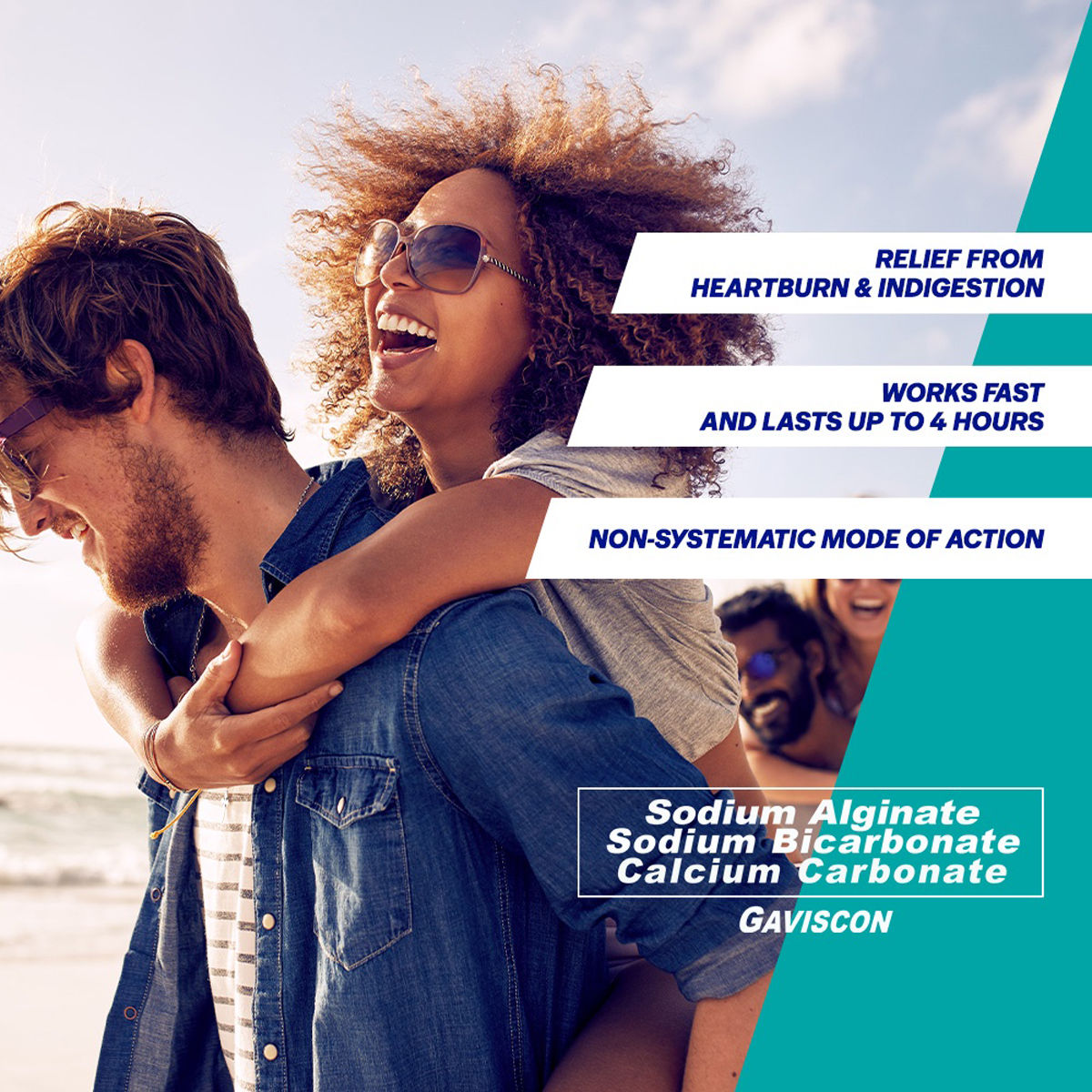 Gaviscon Sachets | Uses, Side Effects, Price | Apollo Pharmacy