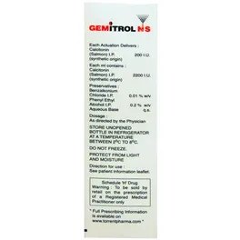 Gemitrol NS Nasal Solution 6 ml | Uses, Side Effects, Price | Apollo ...