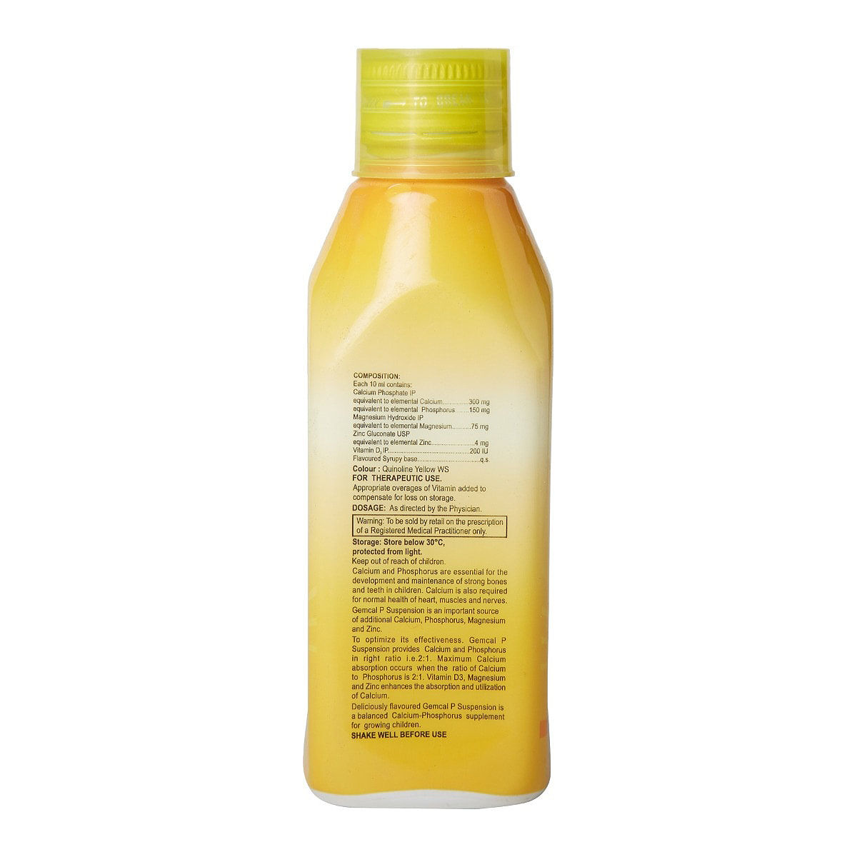 Gemcal P Suspension 150 ml Price, Uses, Side Effects, Composition ...