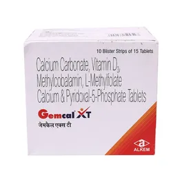 Buy Gemcal XT Tablet | 19 Minutes Delivery | Apollo Pharmacy